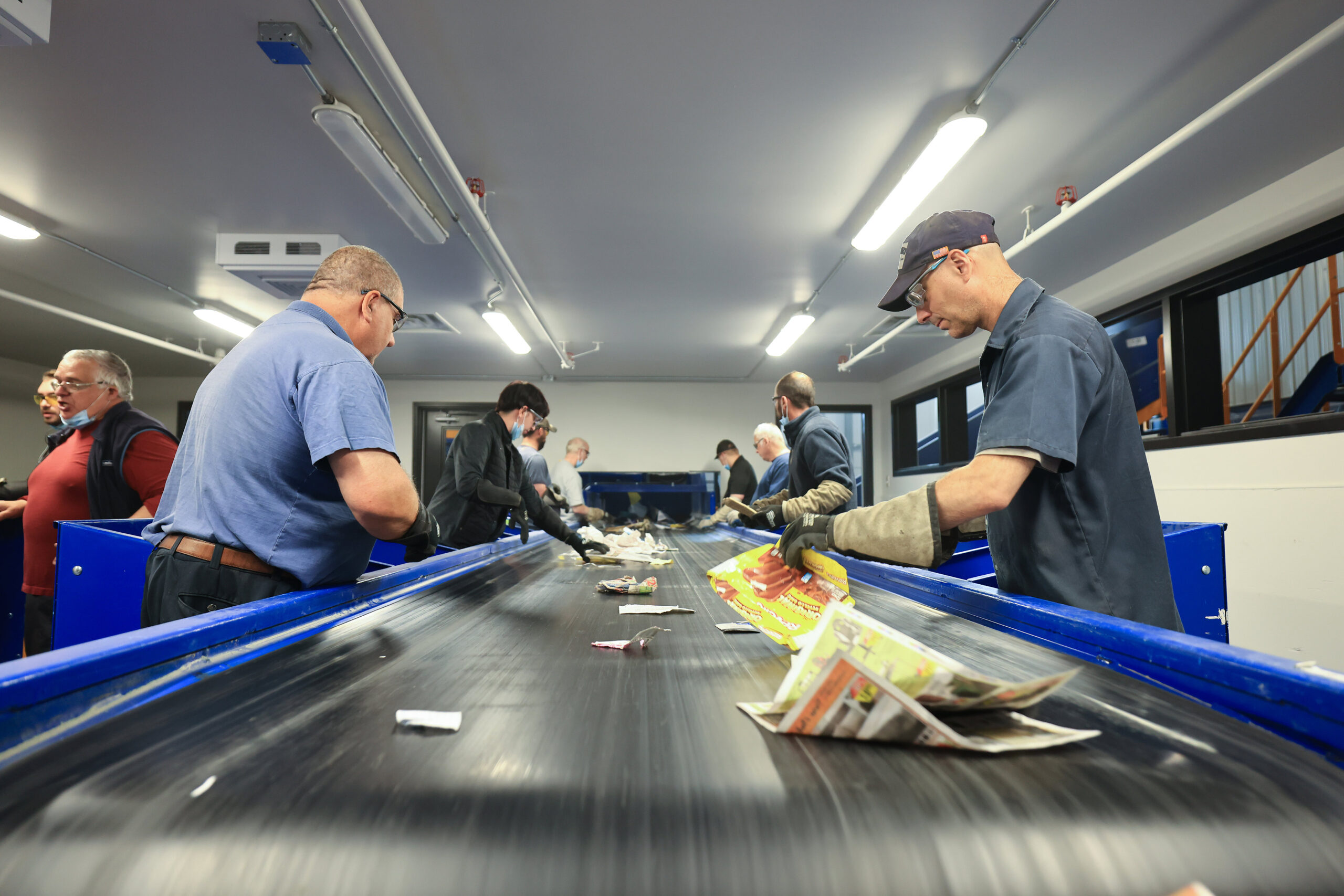 Recycling sorter - Société VIA